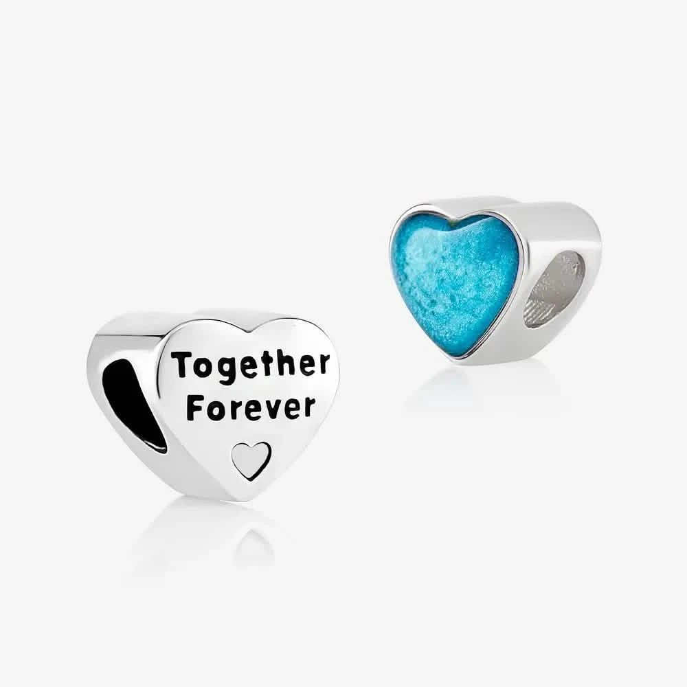 Together Forever Ashes Charm for Pandora | .925 Silver – Featherlings