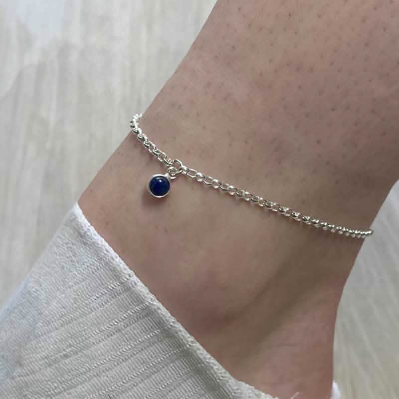 Welded Anklet | Permanent Jewellery Portsmouth UK – Featherlings
