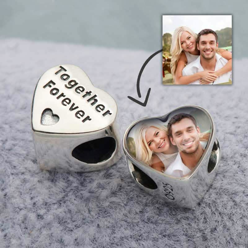 Together Forever Photo Charm | .925 Silver | Featherlings
